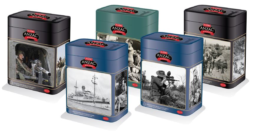 RSL Australia's limited edition Anzac biscuit tins at a store near you ...